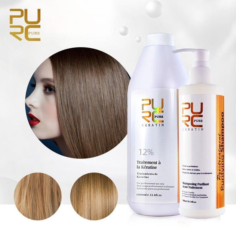 SET KERATIN SMOOTHING TREATMENT 12% AT HOME - PURE-KERATIN.com