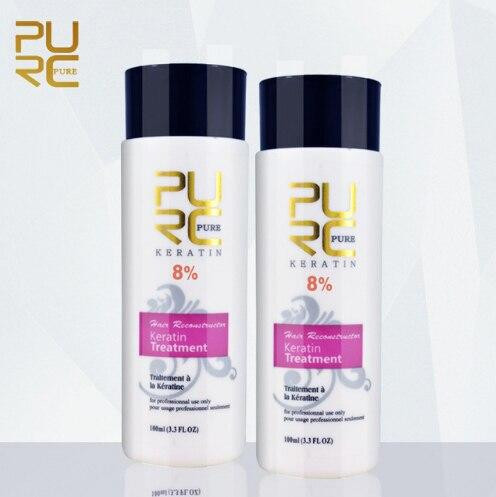 KERATIN TREATMENT AT HOME IN TWO BOTTLES KIT FOR 6 MONTHS