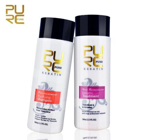 KERATIN KIT AT HOME ️ CLARIFYING SHAMPOO + KERATIN SHOT