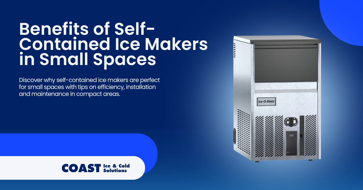 Benefits of Self-Contained Ice Makers in Small Spaces - Coast Distributors