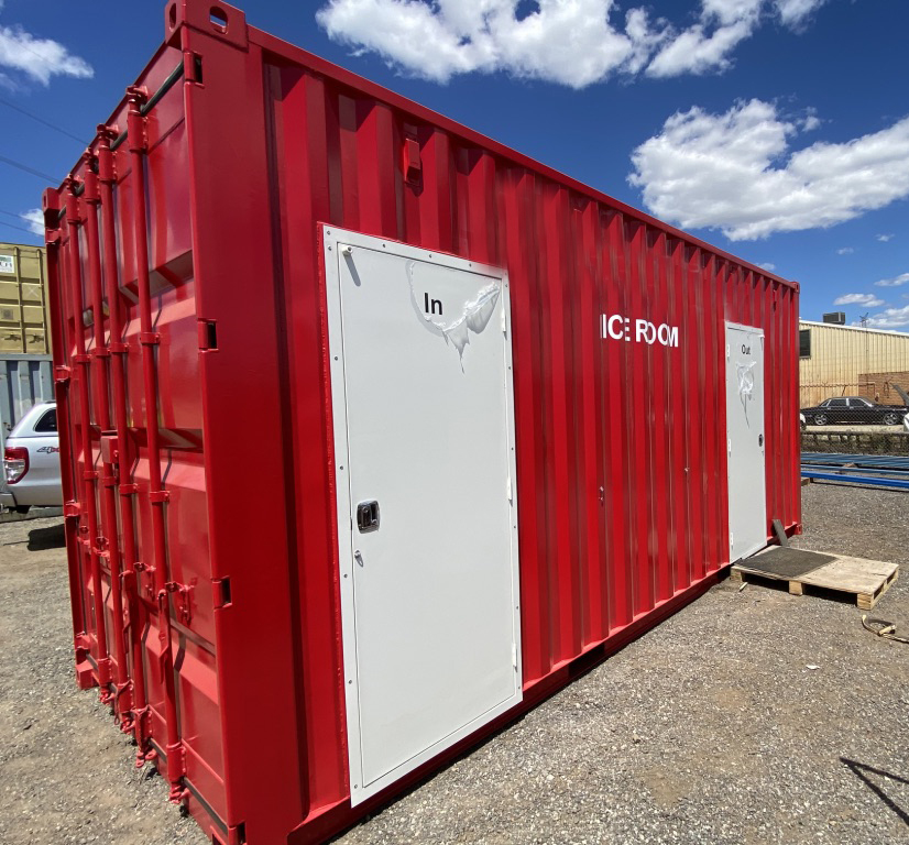 Custom Built Containerised Ice Rooms - Coast Distributors