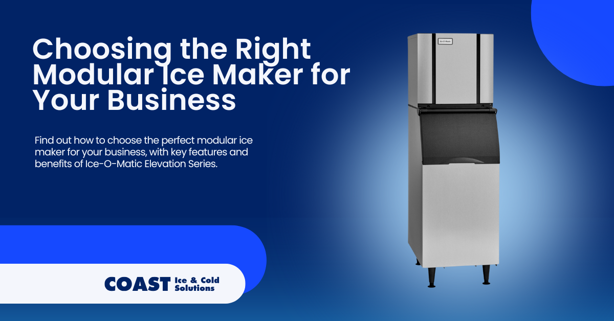 Choosing the Right Modular Ice Maker for Your Business - Coast Distributors