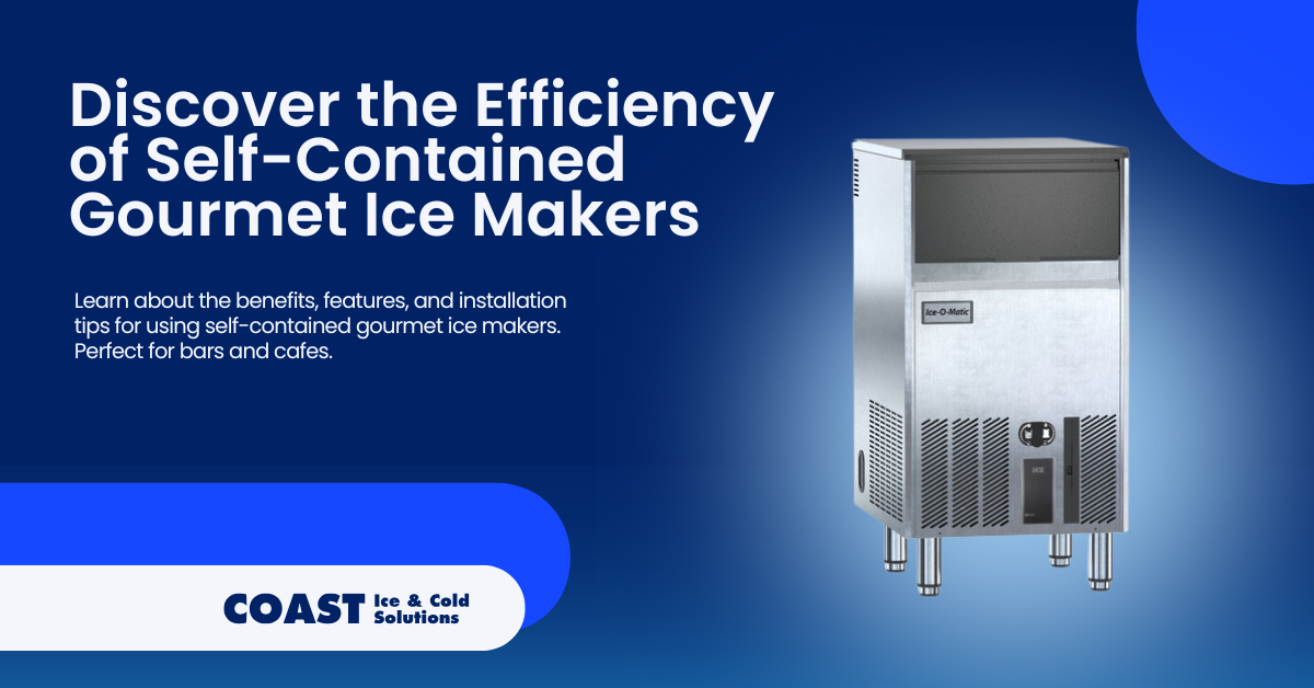 Discover the Efficiency of Self-Contained Gourmet Ice Makers - Coast ...