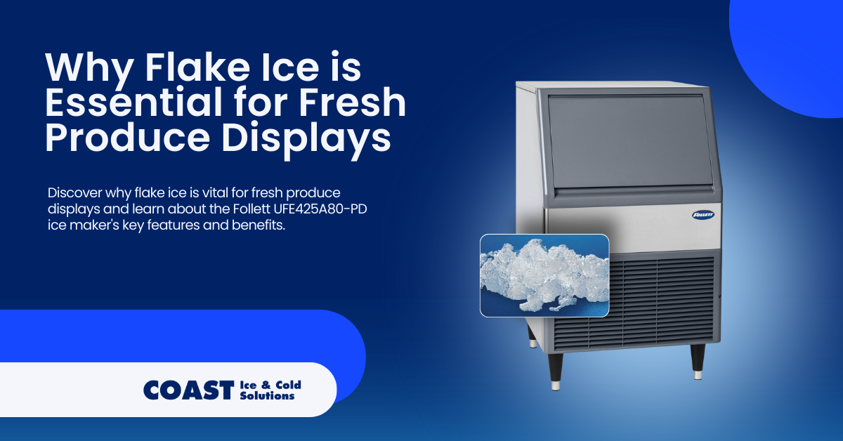 Why Flake Ice is Essential for Fresh Produce Displays - Coast Distributors