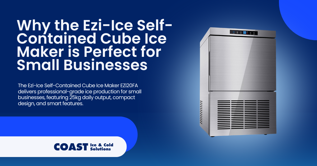 Why the Ezi-Ice Self-Contained Cube Ice Maker is Perfect for Small ...