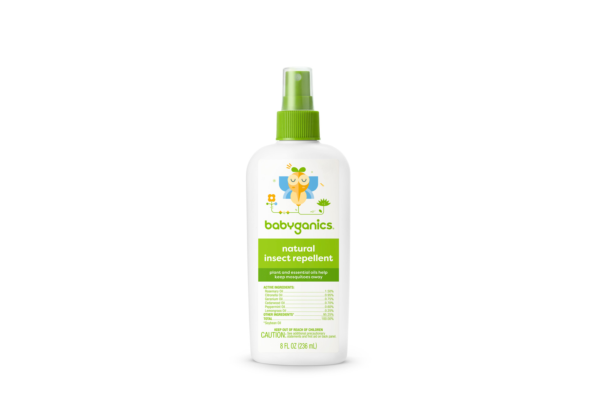 Baby & Kids Non-Toxic Insect Repellent Spray | Babyganics
