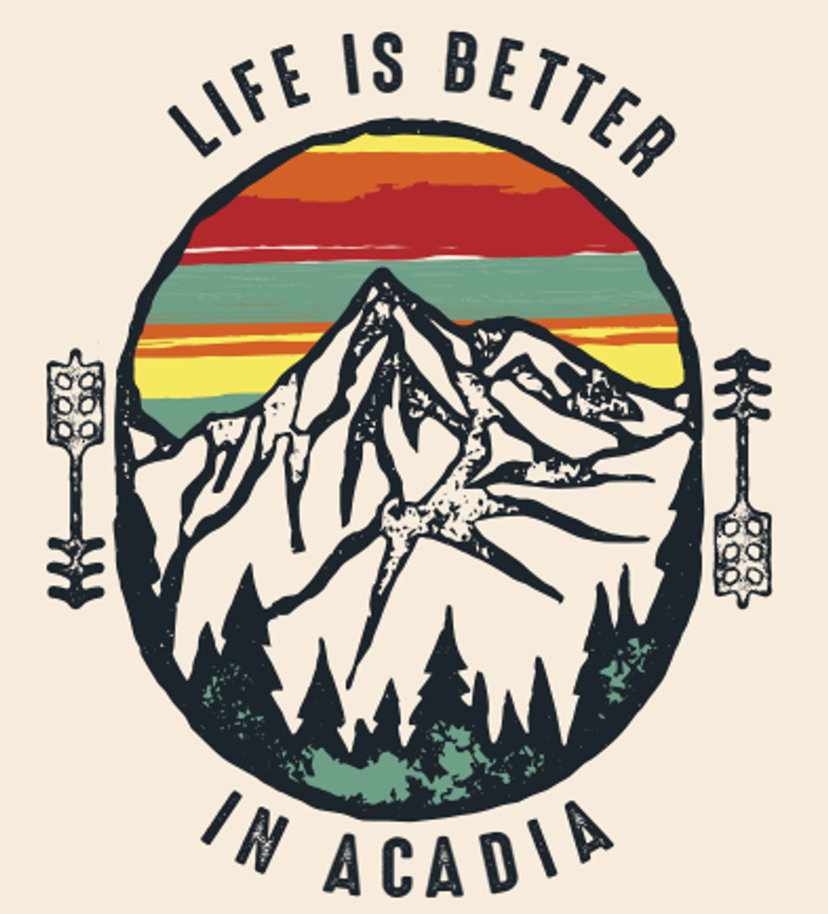 LARGE PEAK STAMP STICKER LARGE PEAK STAMP STICKER