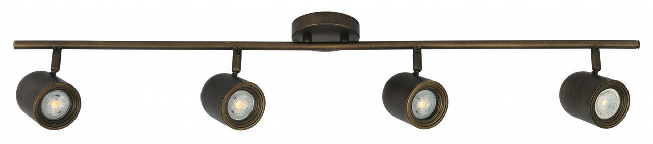 Oblique 4 Bar Spotlight Bronze | Lighting Direct