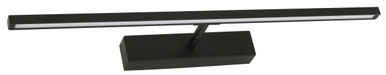 Extend 600mm Wall Light Black | Lighting Direct