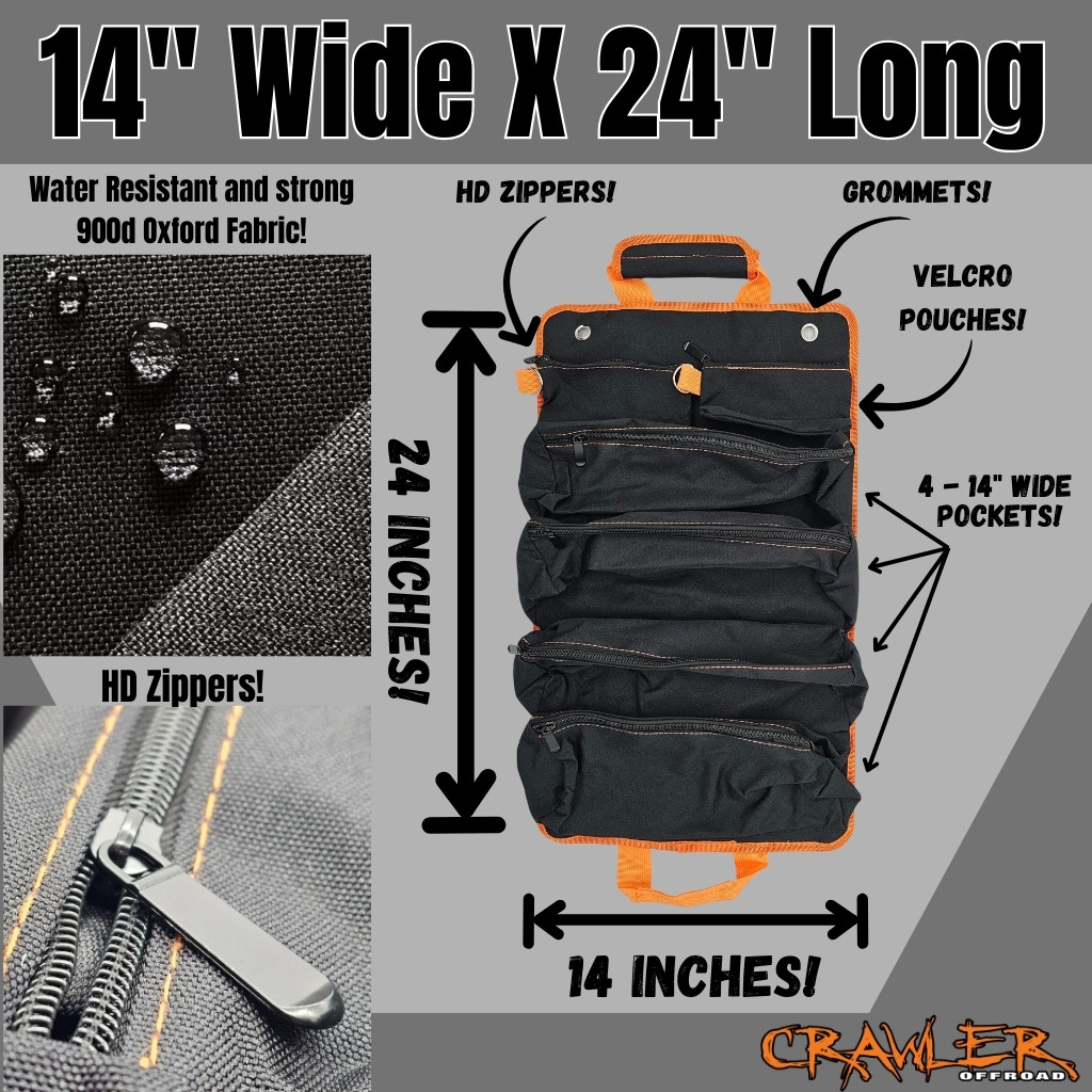 Crawler XL Tool Roll