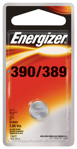 1-pack Energizer 389 | Silver Oxide Button Battery