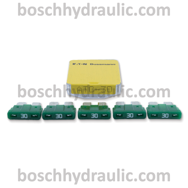 ATC/ATO Blade Fuse, 30 Amp, Pack of 5 - Bosch Hydraulic Connections Ltd.