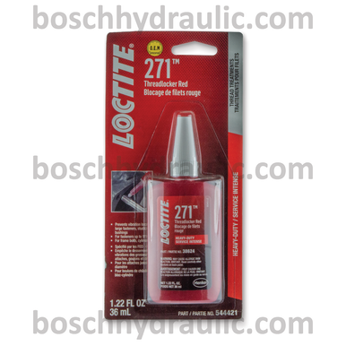 Loctite 271 Red Threadlocker - 36 ml - Bosch Hydraulic Connections Ltd.