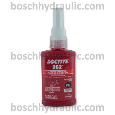 Loctite 262 Red Threadlocker - 50ml - Bosch Hydraulic Connections Ltd.