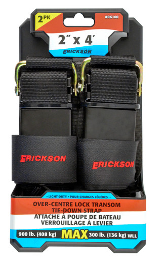 TIE DOWN STRAP 2" X 4' FT / PACK OF 2 - Bosch Hydraulic Connections Ltd.