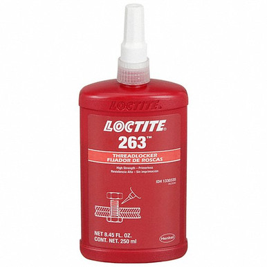 Loctite 263 Threadlocker - 250ml - Bosch Hydraulic Connections Ltd.