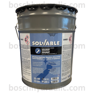 SOLVENT - 20 L - Bosch Hydraulic Connections Ltd.