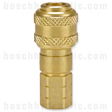 INDUSTRIAL 1/2 AUTO COUPLER X 1/2 BSP F BRASS - Bosch Hydraulic ...
