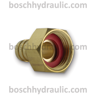 FEMALE GARDEN HOSE X HOSE -10, BRASS - Bosch Hydraulic Connections Ltd.