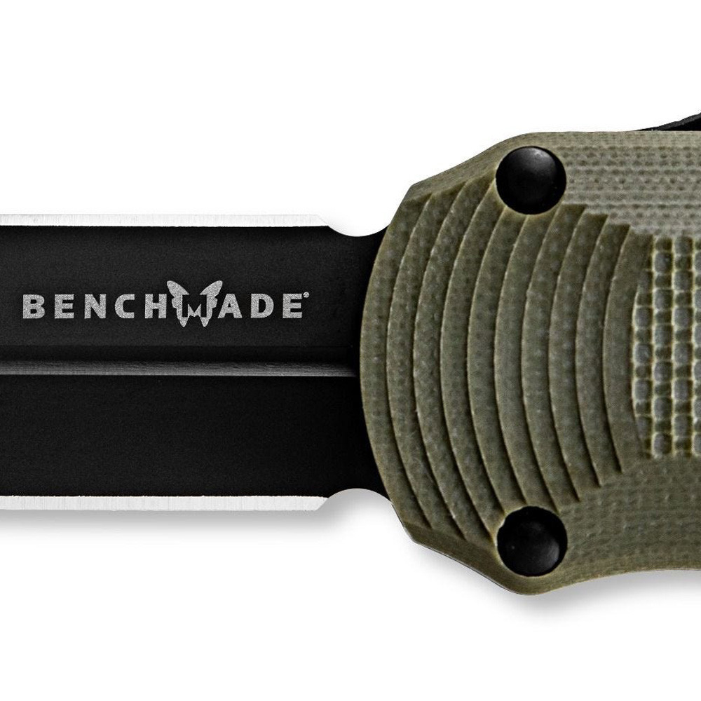 Benchmade Autocrat Double Action OTF Automatic OD Green G-10 [3.71 ...