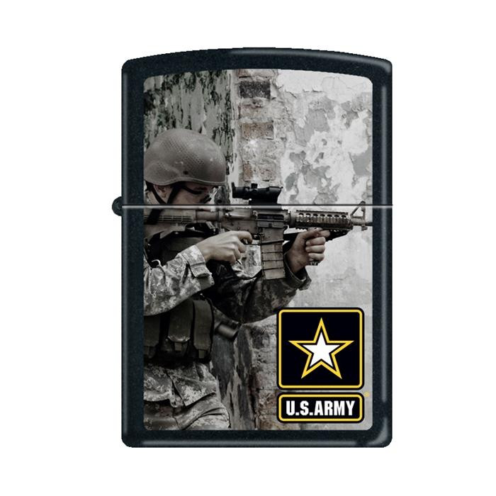 US Army Soldier Gun Zippo - Pure Blades