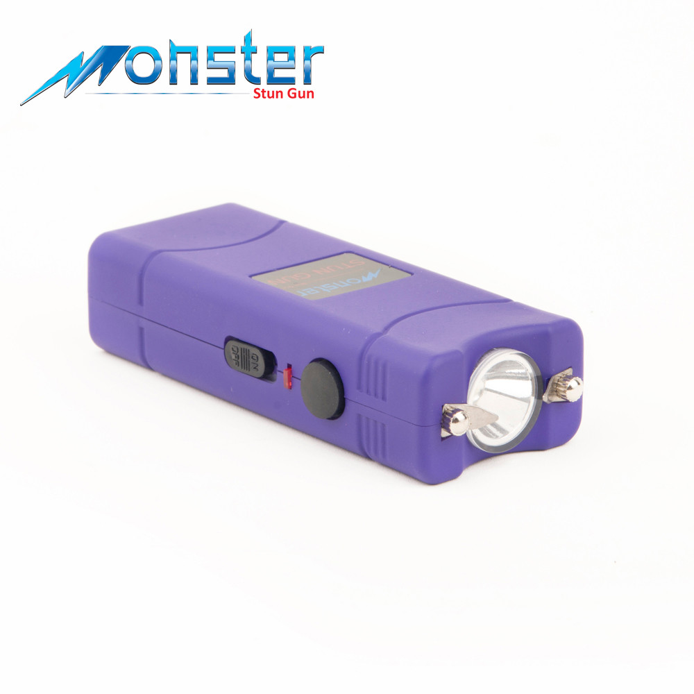 Monster Ultra Mini Stun Gun 8M (PURPLE) - Pure Blades
