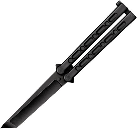 FGX Balisong Butterfly (Tanto) Knife BLACK Cold Steel (USA Made) - Pure ...