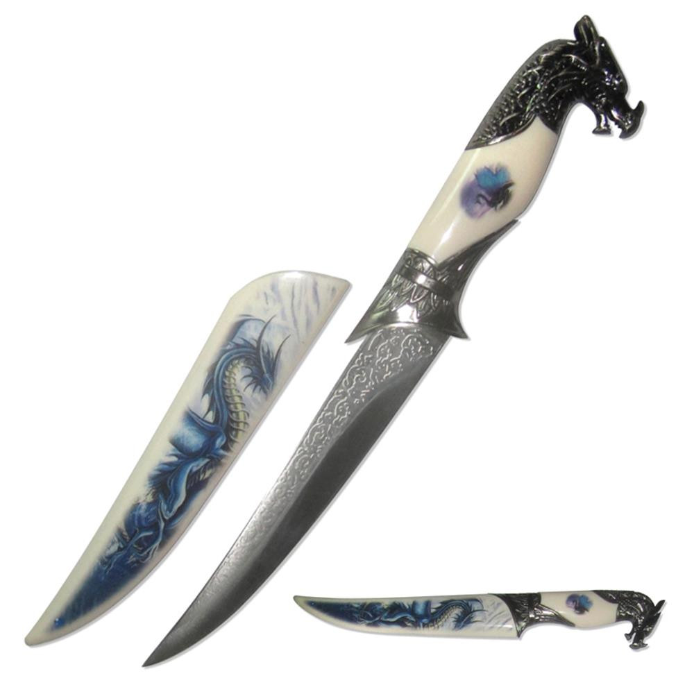 Fantasy Dagger - Blue Dragon - Pure Blades
