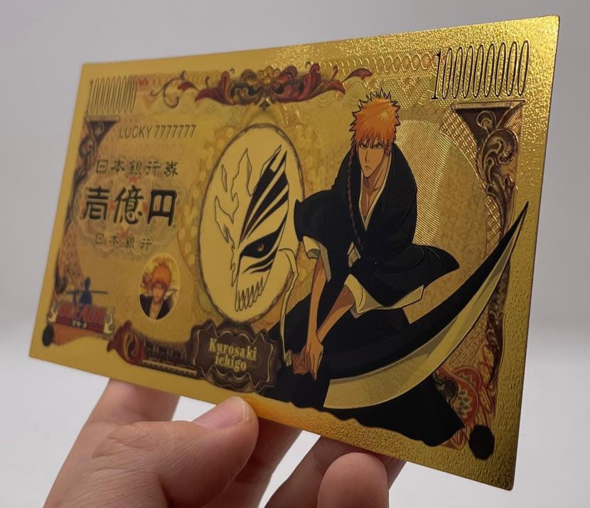 Bleach Anime (Ichigo Kurosaki) Souvenir Coin Banknote * - Pure Blades
