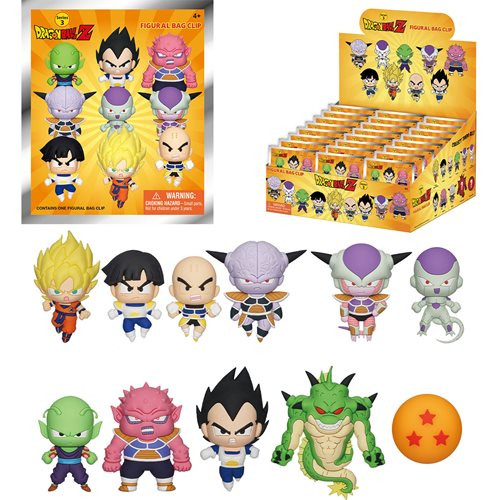 3D Foam Key Ring - Dragon Ball Z (Series 3) [1 Random Bag] - Pure Blades