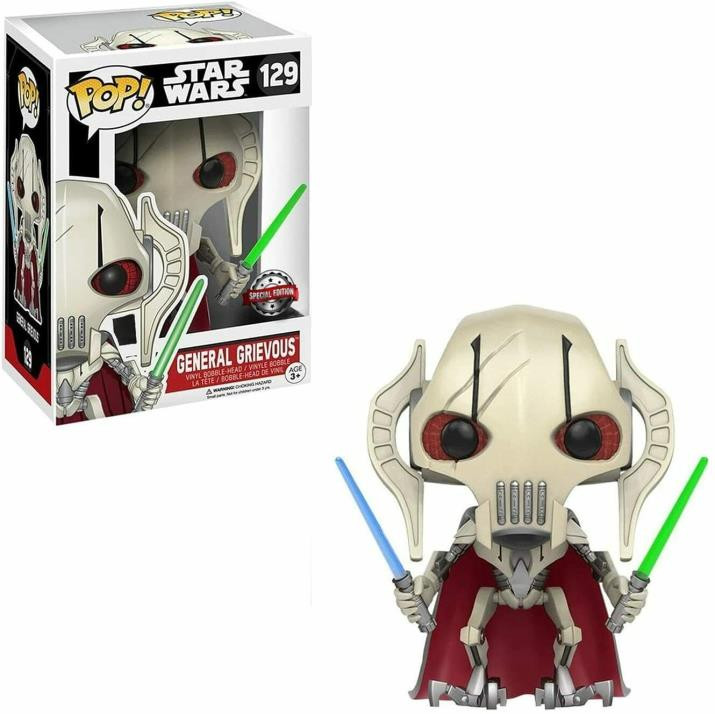 Funko POP - General Grievous "Star Wars" [129] (SPECIAL EDITION) - Pure ...