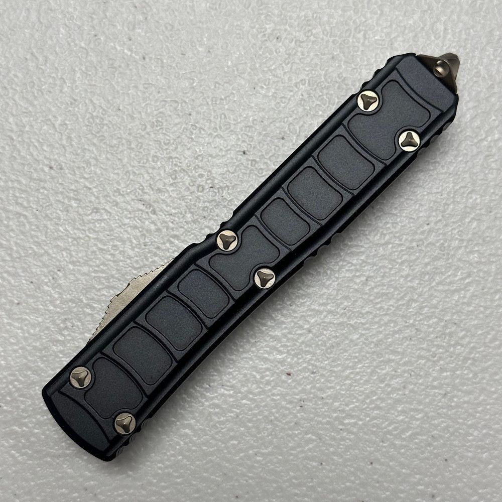 Microtech Ultratech II OTF Knife Double Edge (3.35" Bronze M390 ...