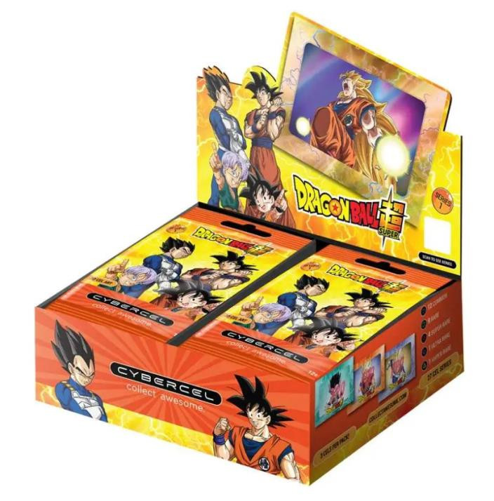 Cybercel 3D Art - Dragon Ball Super Series 1 [Sealed Booster Box] 20 ...