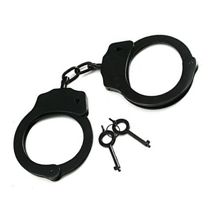 Black Handcuffs Double Lock | Pure Blades