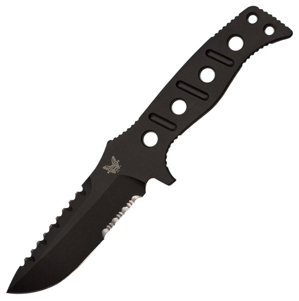 Benchmade Adams Fixed Blade Black | Pure Blades