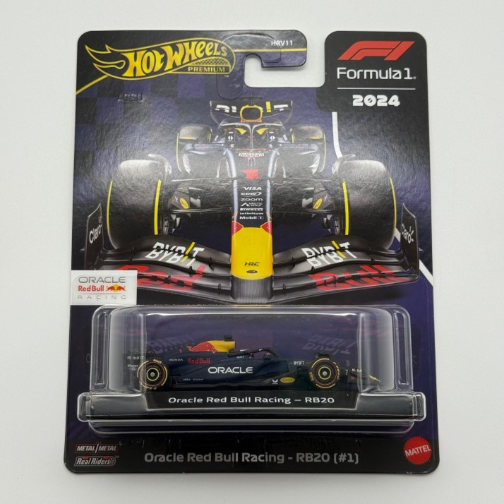 Hot Wheels Premium: Formula 1 Oracel Red Bull Racing RB20 #01 (1:64 ...