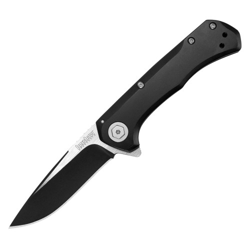 Kershaw Showtime Spring Assisted Knife Black Stainless Steel [3.00 ...