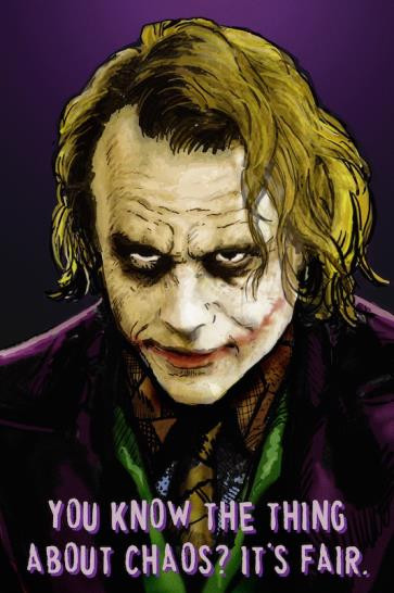 Joker DC Movie Poster - Pure Blades