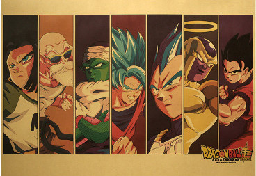 Print - DBZ Panel (Dragon Ball Super Anime) - Pure Blades