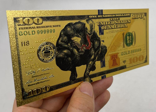Marvel (Venom) Souvenir Coin Banknote - Pure Blades
