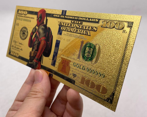 Marvel (Deadpool) Souvenir Coin Banknote - Pure Blades