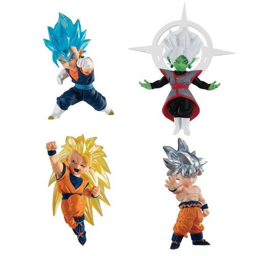 Figure Bandai Mini - SS Vegito, Zamasu, SS3 Goku Punching, UI Goku ...