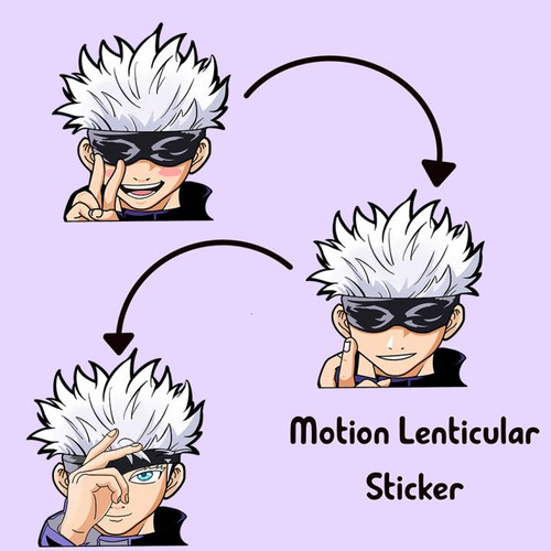 3D Motion Sticker (Jujutsu Kaisen) Satoru Gojo [Head] - Pure Blades