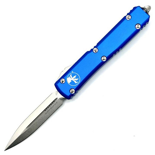 Pure Blades Microtech Otf Microtech Ultratech Blue Otf Double Edge