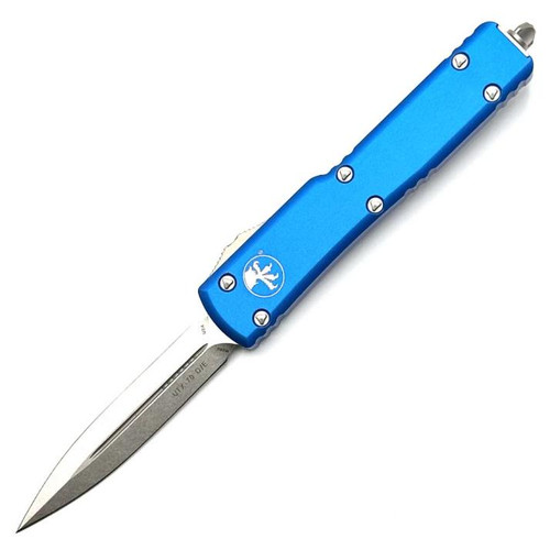 Pure Blades - Microtech UTX-70 | Microtech UTX-70 Blue OTF Knife Sleek ...