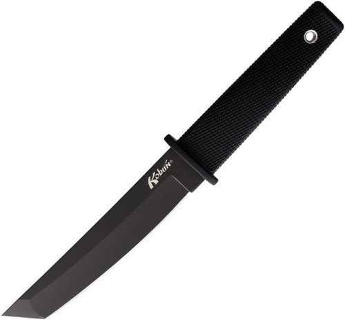 Pure Blades - Cold Steel Kobun | (Tanto) Fixed Blade [Black AUS-8A]