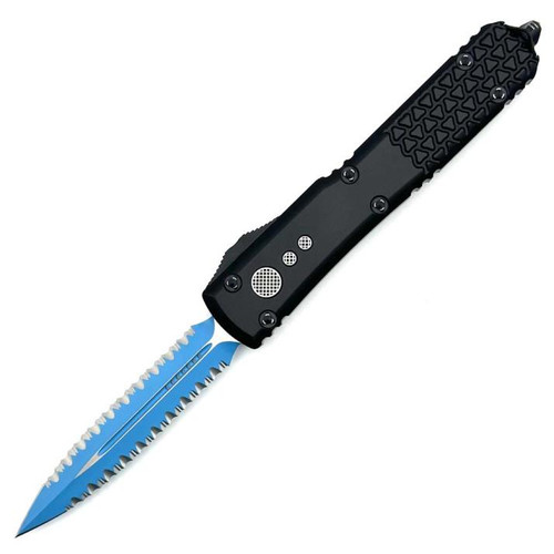 Microtech Ultratech Jedi Knight Black OTF Knife Double Edge Double Full ...