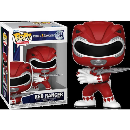 Funko Pop Red Ranger (Mighty Morphin Power Rangers) 30th Anniversary ...