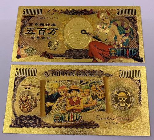 One Piece Anime (Yamato) Souvenir Coin Banknote - Pure Blades