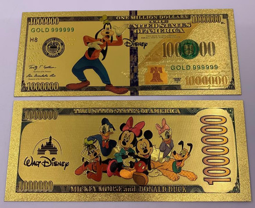 Disney (Goofy) Souvenir Coin Banknote - Pure Blades
